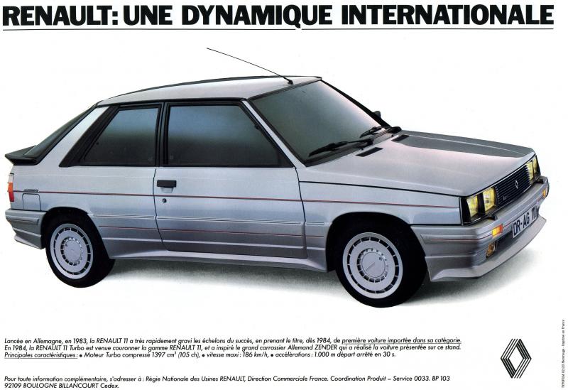 Renault 11 Zender : le tuning façon Renault